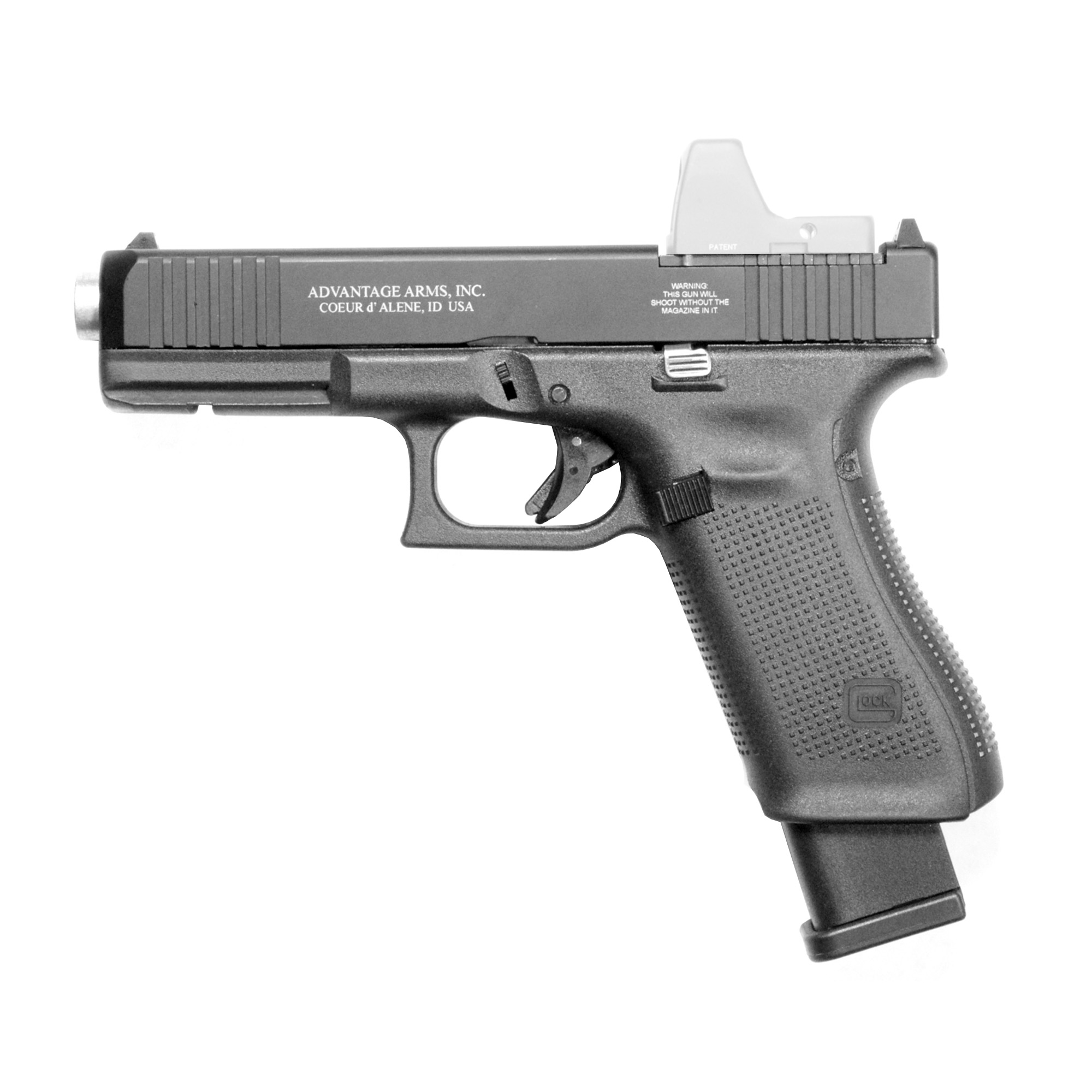 ADVANTAGE ARMS Conversion Kit 22 LR 4.49" Threaded Glock 17/22 G5 | KYGUNCO