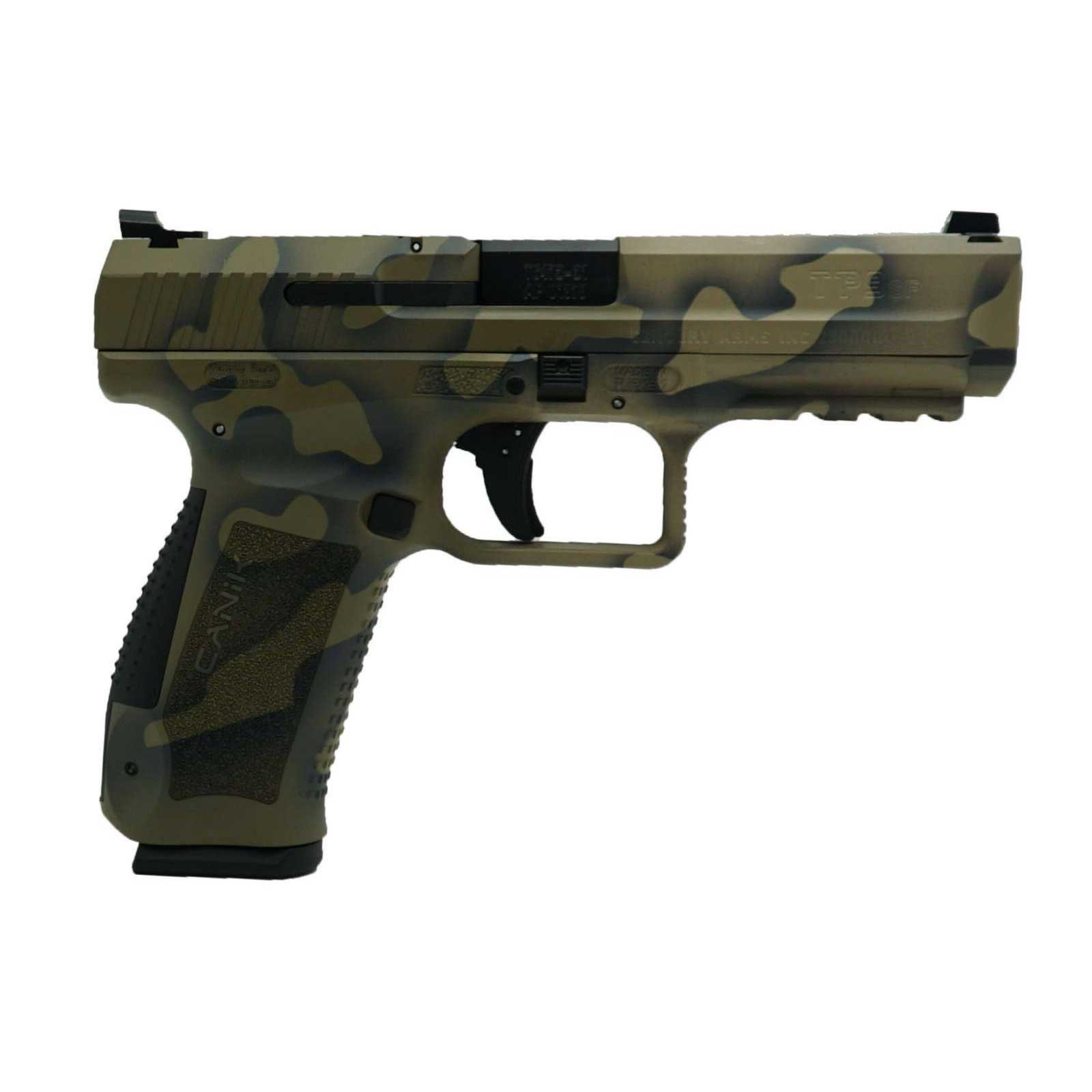 CANIK TP9SF 9mm 4.46ʺ 18rd - Woodland Green | KYGUNCO