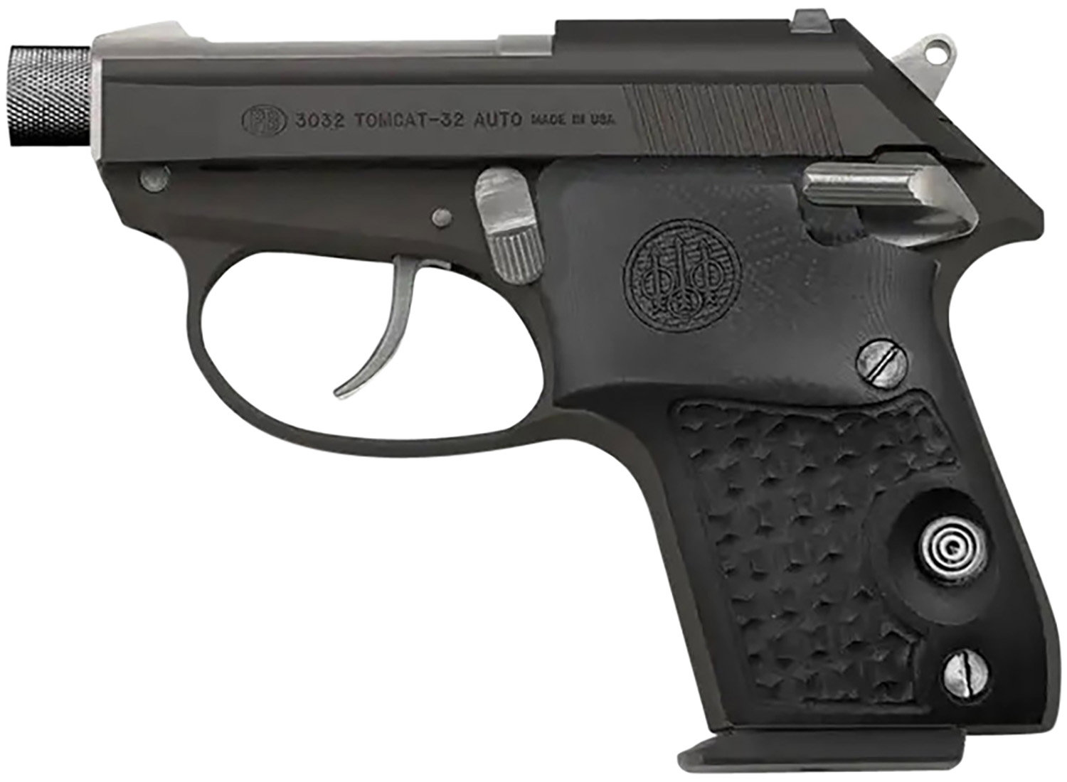 BERETTA 3032 Tomcat Covert 32 ACP 2.9" 7rd Tip-Up Pistol w/ Threaded ...
