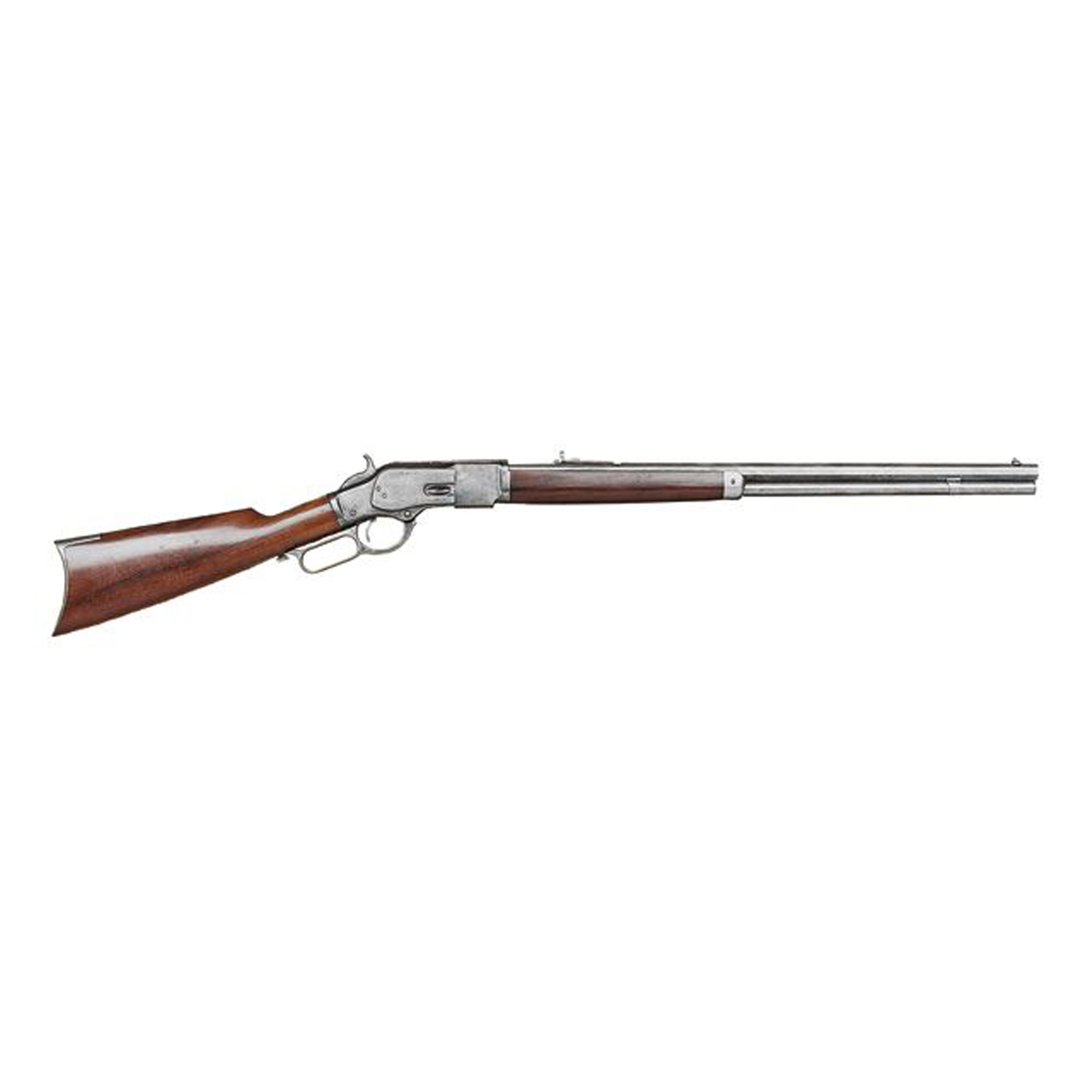 CIMARRON 1873 357 Mag 24.25" 13rd Lever Rifle w/ Octagon Barrel - Blued ...