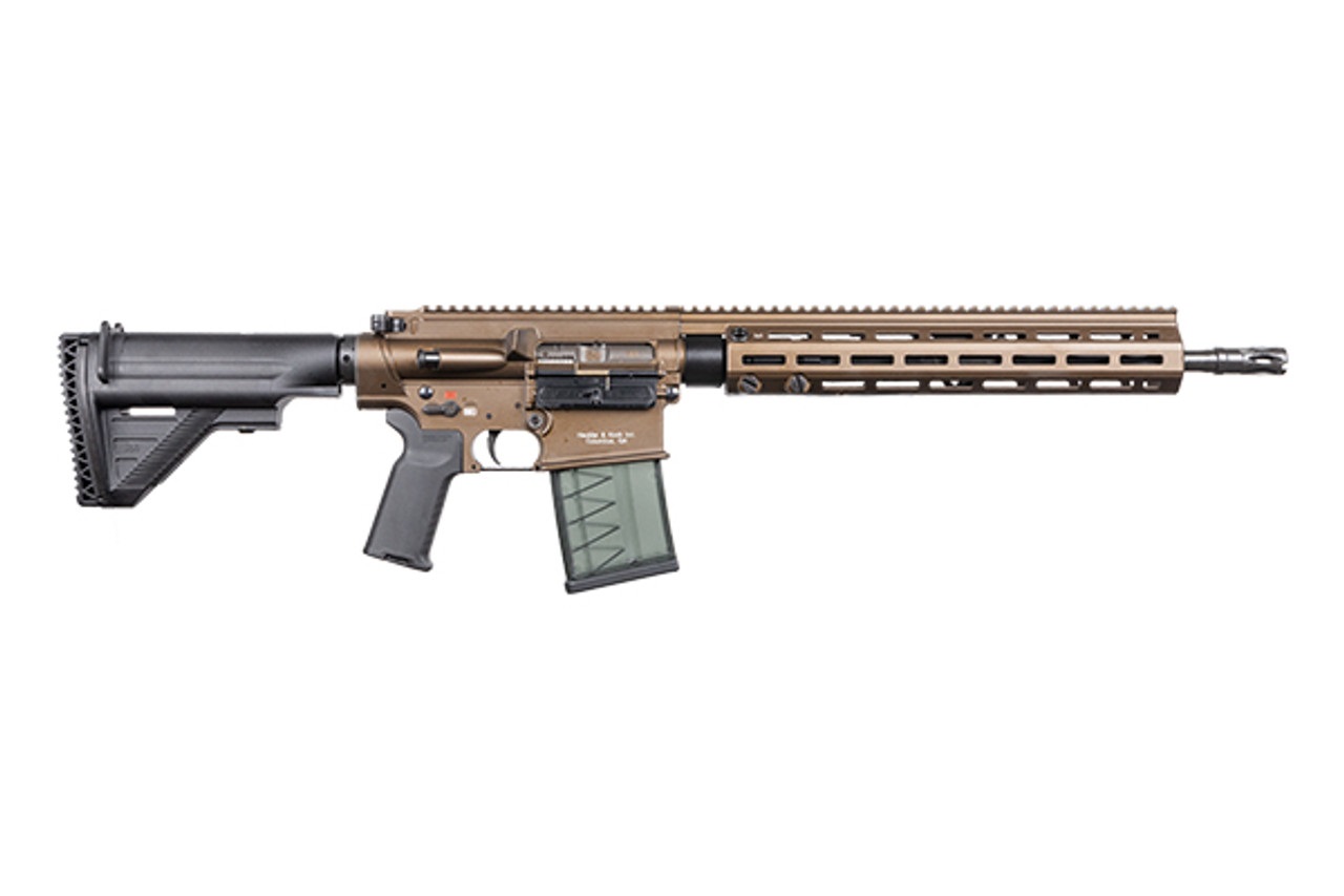 HK USA MR762 7.62x51 16.5" 20rd Semi-Auto Rifle - MLOK | Bronze | KYGUNCO