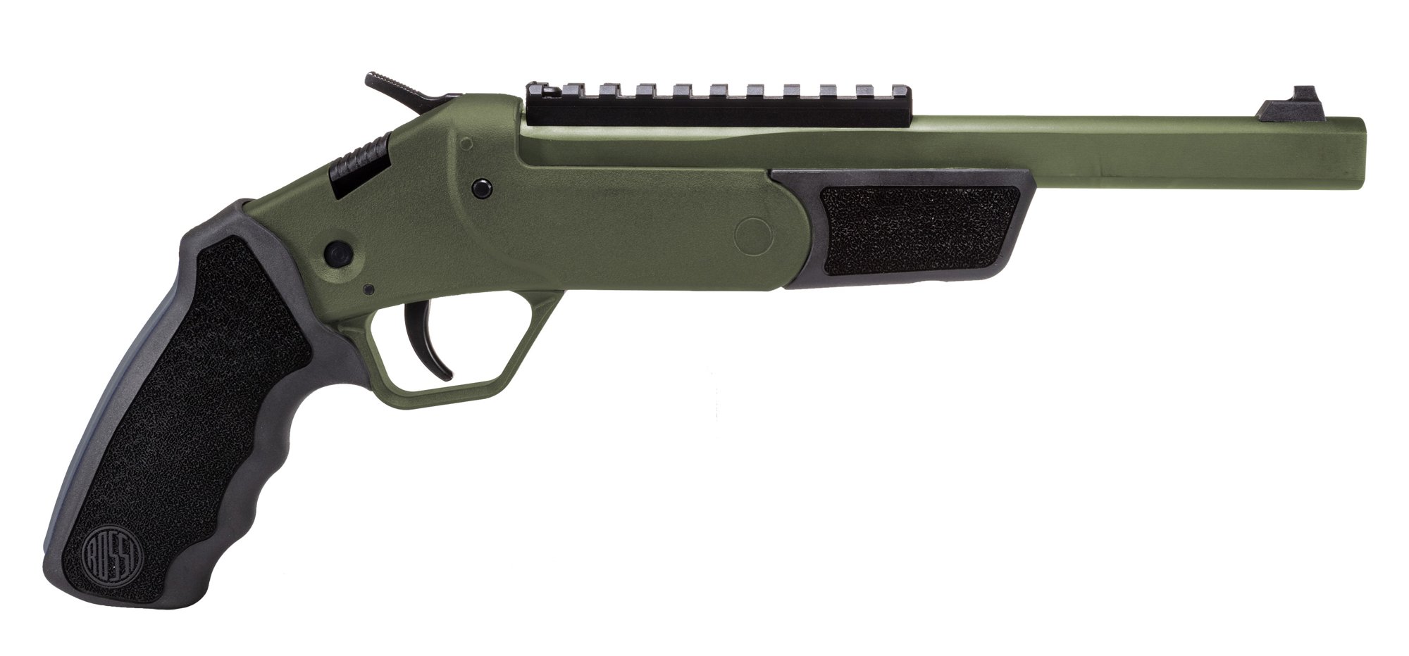 ROSSI Brawler 410 Bore / 45 LC 9" Single Shot Pistol | OD Green | KYGUNCO