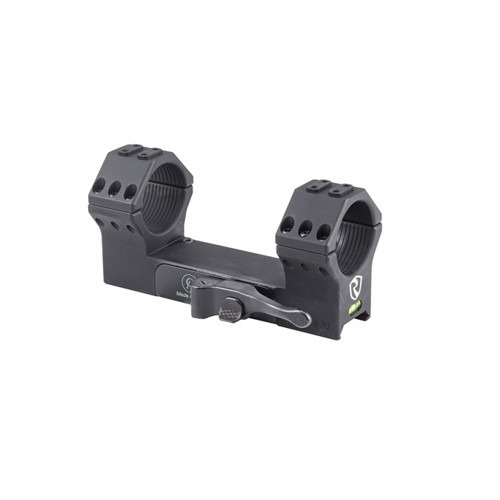 RITON 34mm QD 0 MOA Picatinny Scope Mount | Black | KYGUNCO