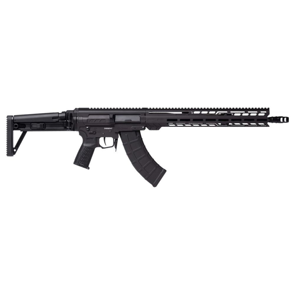 CMMG Dissent MK47 7.62x39 16.1" 20rd Semi-Auto Rifle | Black | KYGUNCO