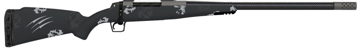 FIERCE FIREARMS Carbon Rogue 308 Win 22" 4rd Bolt Rifle w/ Threaded ...