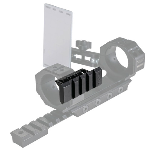 WARNE Precision Mount 90 Degree Accessory Rail Matte Blk | KYGUNCO