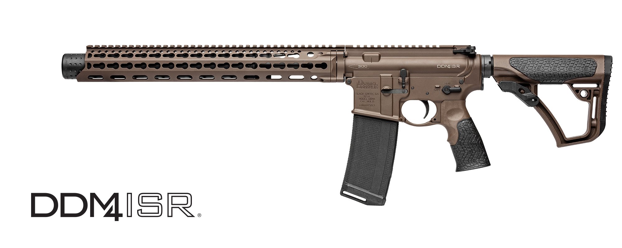 DANIEL DEFENSE DDM4 Integrally Suppressed 300 AAC Blackout 9" 30rd Semi ...