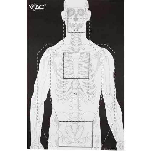 ACTION TARGET VTAC-P Viking Tactics Double Sided Advanced Training ...