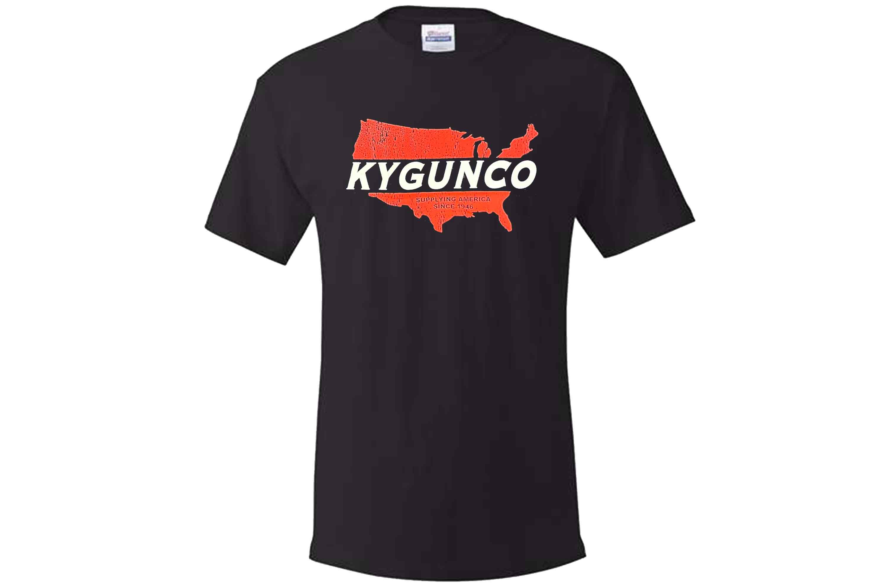 KYGUNCO Supplying America Since 1946 T-Shirt - Black | KYGUNCO