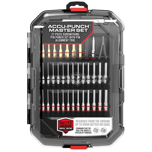 REAL AVID Accu-Punch Punch Set Black Accu-Punch Master Set | KYGUNCO