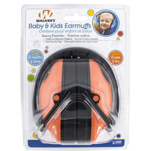 WALKERS Passive Ultra Compact Hearing Protection Coral | KYGUNCO