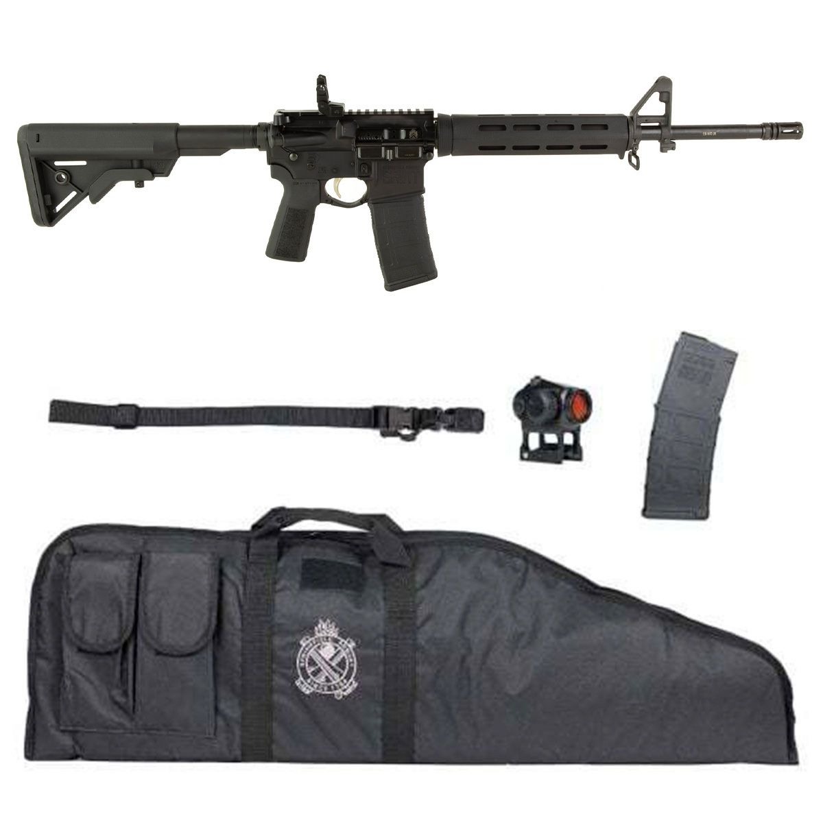 SPRINGFIELD ARMORY Saint 5.56 NATO 16" 30rd Semi-Auto AR15 Rifle w ...