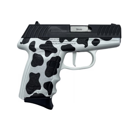 SCCY INDUSTRIES DVG-1 9mm 3.1ʺ 10rd Pistol | Cow Print | KYGUNCO