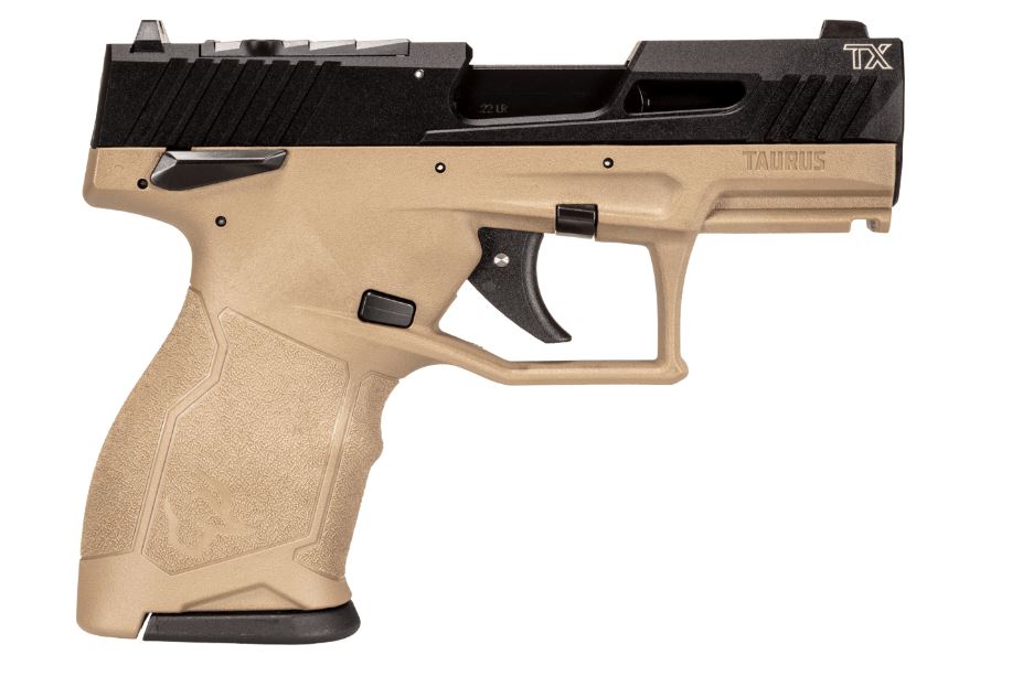 TAURUS TX22 Compact 22LR 3.6" 13rd Optic Ready Pistol + Threaded Barrel ...