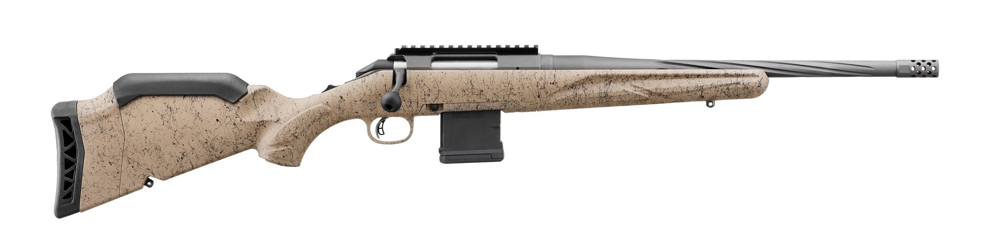 RUGER American 300 AAC Blackout 16.1" 10rd Bolt RIfle w/ Fluted ...