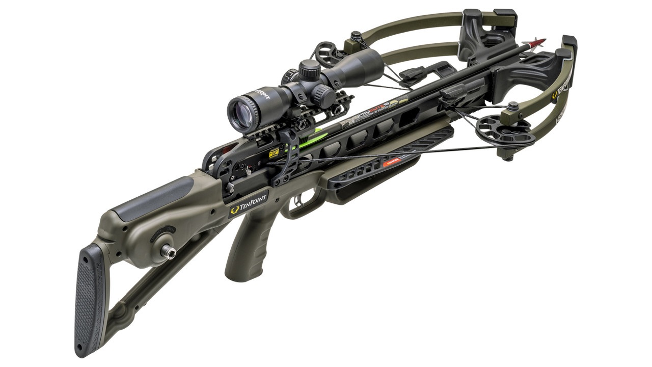 TENPOINT VENOM X ACUslide Crossbow Package w/ Pro View 400 Scope | Moss ...
