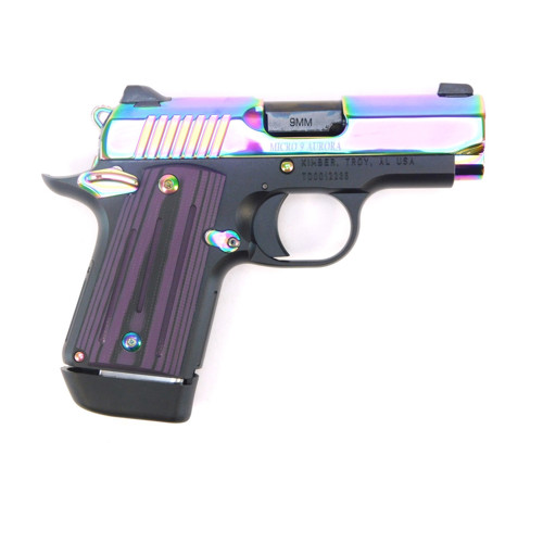 KIMBER Micro 9 Aurora 9mm 3.15ʺ 7rd Pistol w/ Night Sights | Rainbow ...