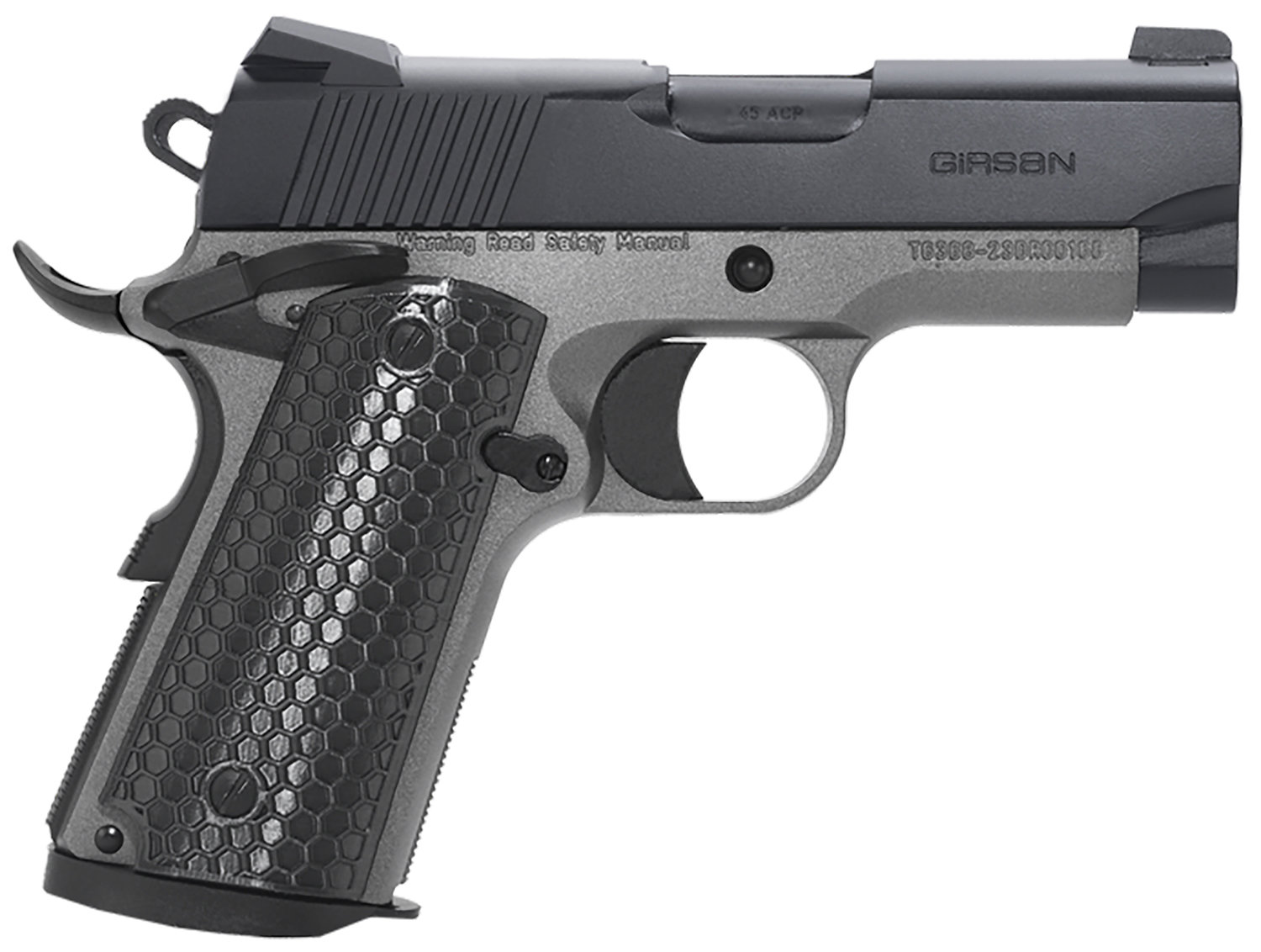 EAA Girsan MC1911SC Untouchable 45ACP 3.4" 6rd Pistol | Two-Tone | KYGUNCO