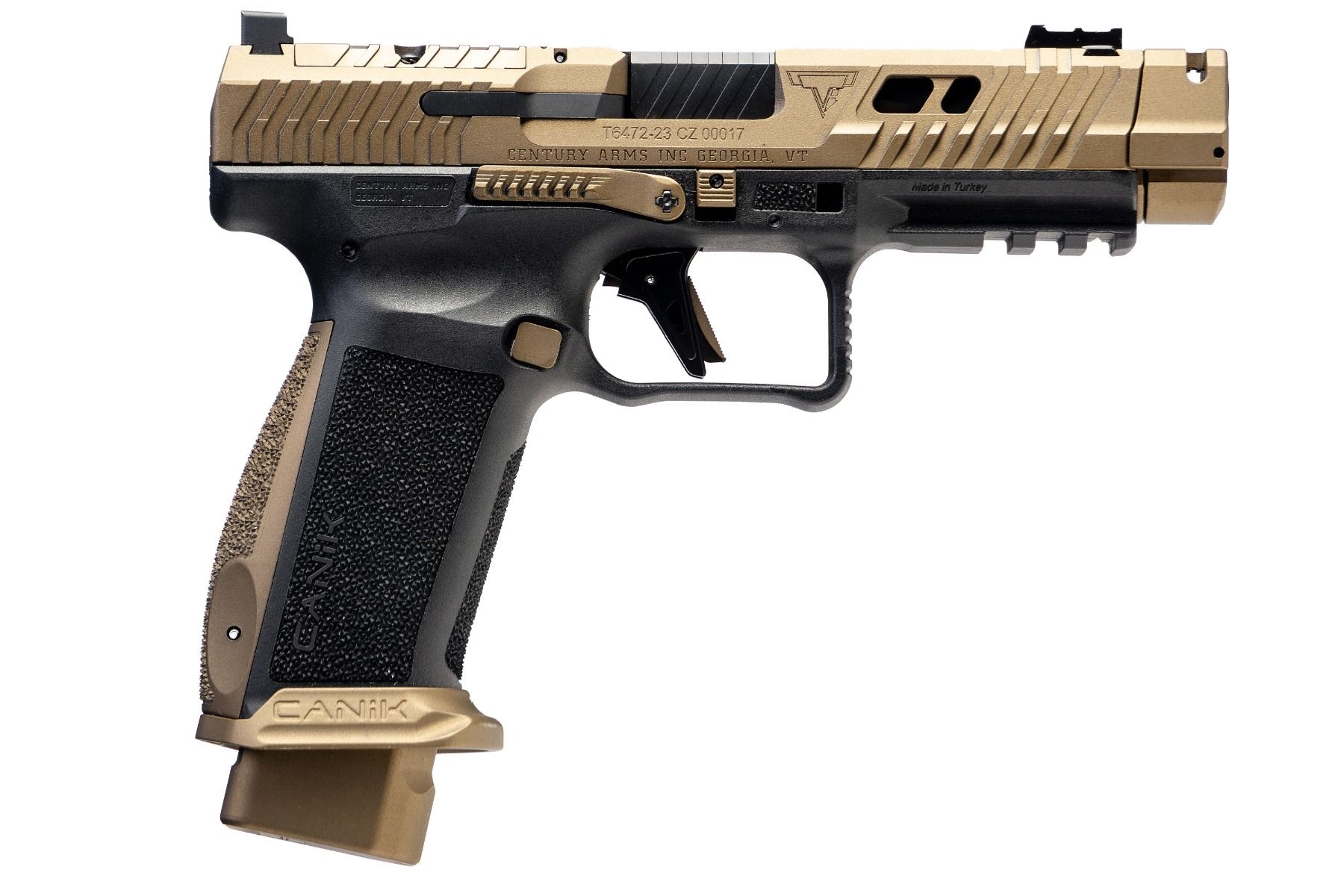 CANIK TTI Combat 9mm 4.6" 18rd - Burnt Bronze | KYGUNCO