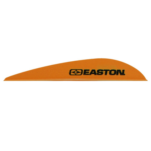EASTON TECHNICAL Diamond 280 Fire Orange Arrow Vanes | 100 Pack | KYGUNCO