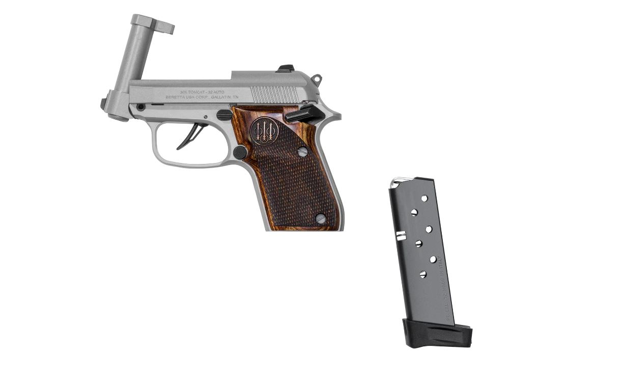 BERETTA 30X Tomcat Just In Case 32ACT 2.4" 8rd Pistol | Stainless w ...