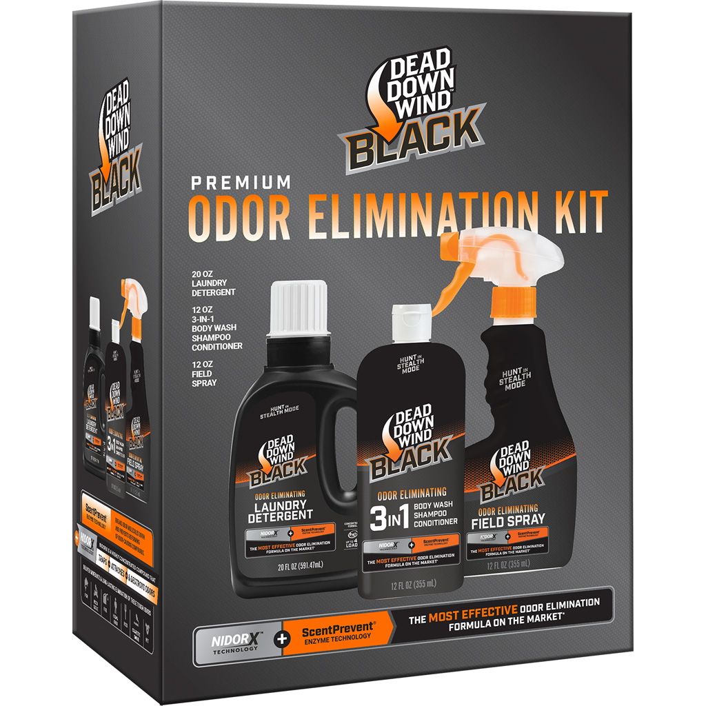 DEAD DOWN WIND BLACK Premium Kit- 3pc | KYGUNCO