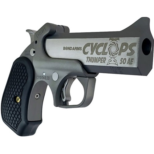 BOND ARMS Cyclops 50 AE 4.25ʺ 2rd - Stainless | KYGUNCO