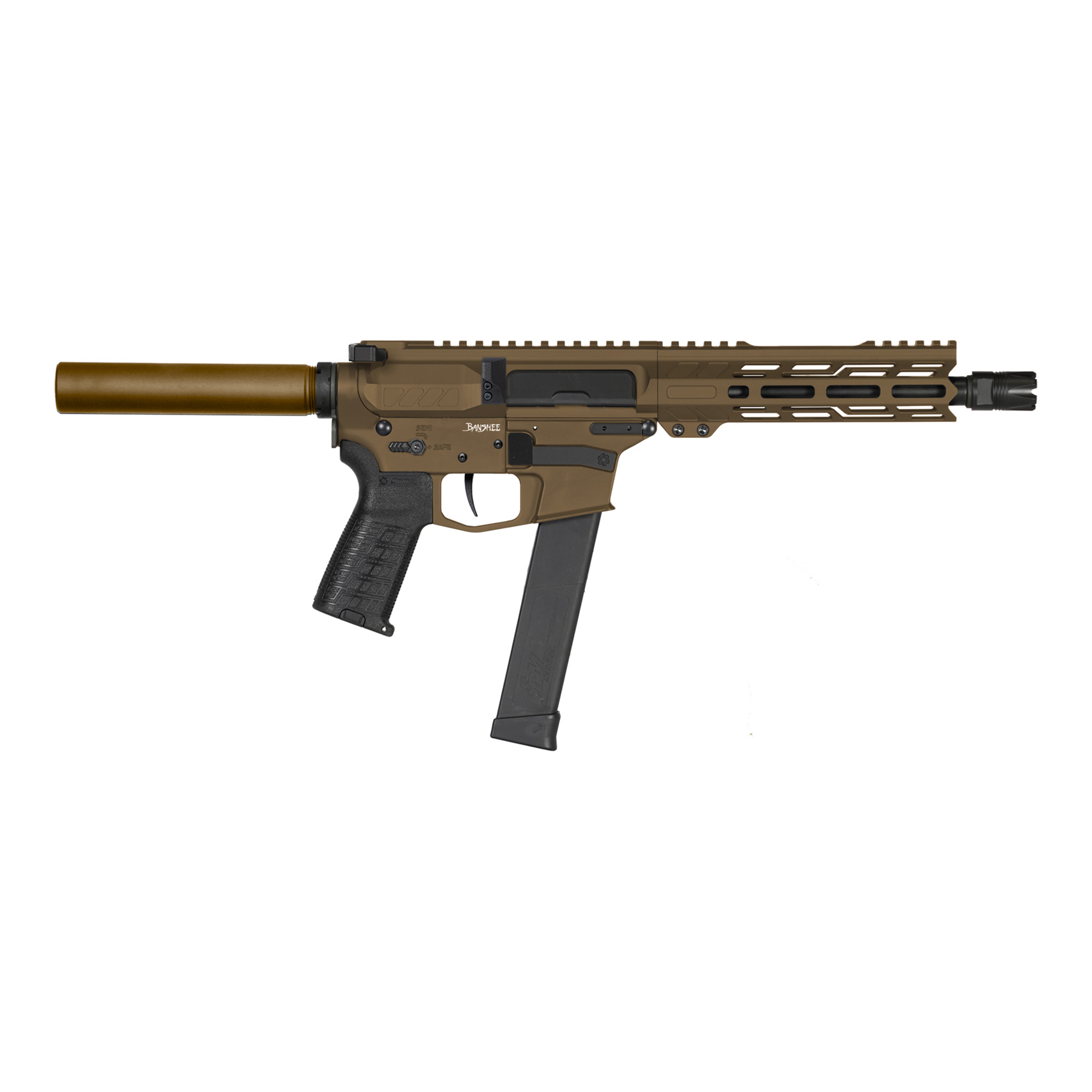 CMMG MK10 Banshee 10mm 8" 30rd Pistol w/ No Brace | Midnight Bronze ...