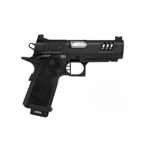 STACCATO C Optic Ready 9mm 4ʺ 17rd Flat Trigger - Black | KYGUNCO