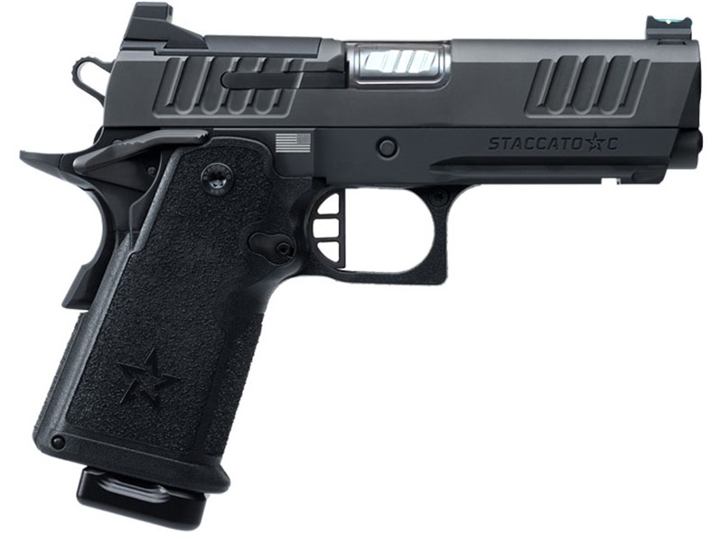 STACCATO C Optic Ready 9mm 4" 17rd - Black | KYGUNCO