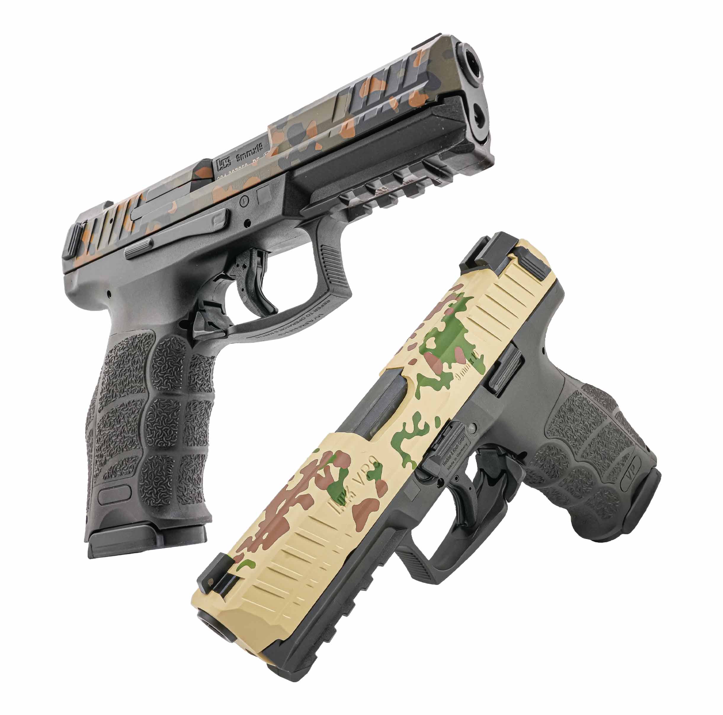 HK VP9 Limited Edition 75th Anniversary VP Set - Flecktarn / Tropentarn ...