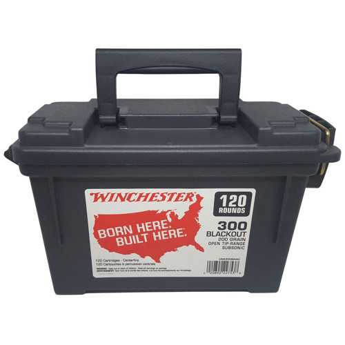 WINCHESTER AMMO 300 Blackout 200 FMJOT USA 120rd | KYGUNCO