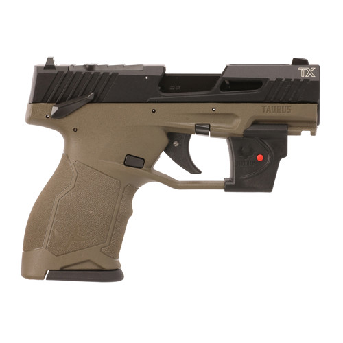 TAURUS TX22 Compact 22 LR 3.5ʺ 13rd - OD Green | KYGUNCO