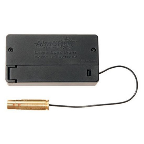 AIMSHOT Laser Boresighter w/Ext Battery Box 17 HMR Brass | KYGUNCO