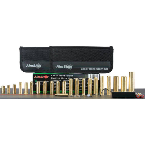 AIMSHOT Master Kit MultiCaliber Bore Sight Red 650nM Laser | KYGUNCO