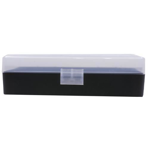 BERRY'S Ammo Box 40 SW45 ACP Clear/Blk Polypropylene 50rd | KYGUNCO