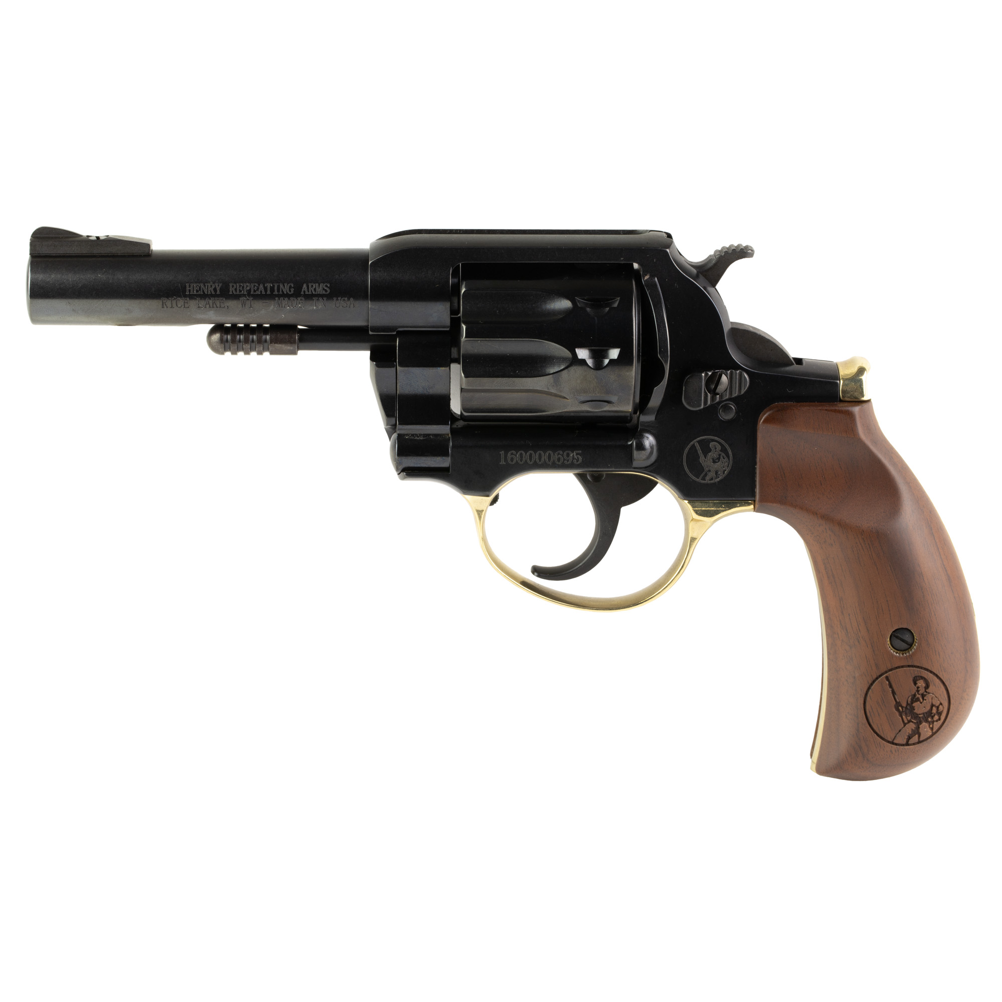 HENRY H016BD 22 LR 4" 10rd - Walnut - Revolvers at GunBroker.com ...