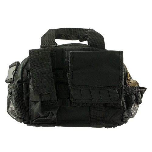 BULLDOG BDT Tactical Range Bag Black Colorized Zipper | KYGUNCO