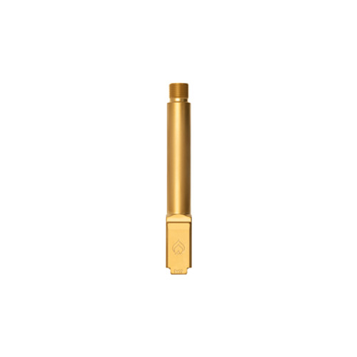 BALLISTIC ADVANTAGE Premium 9mm 4.5ʺ TB 1/2x28 Glock 19 G3-5 PVP Gold ...