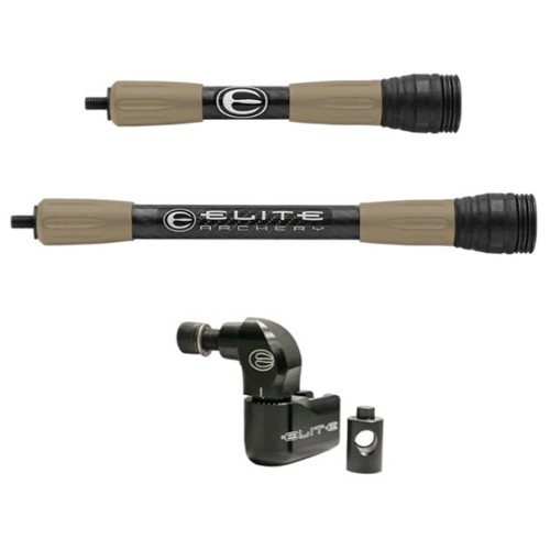 ELITE ARCHERY Carbon Stabilizer Kit 8/11ʺ - Mountain Tan | KYGUNCO