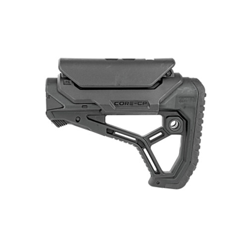 FAB DEFENSE GL-Core CP AR-15 Buttstock Adj Cheek Rest Black | KYGUNCO