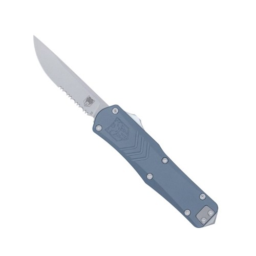 COBRATEC Medium FS-X Grey Generation 3 Drop Serrated | KYGUNCO