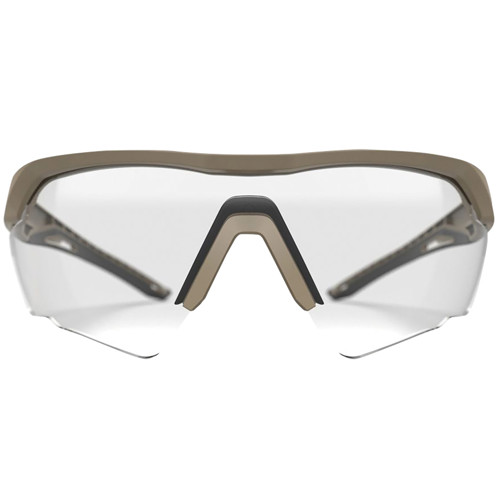 GLOCK Crossover Tactical Glasses Clear Lens Desert Tan | KYGUNCO