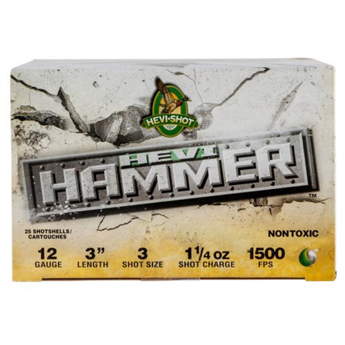 HEVI-SHOT 12Ga Hevi-Hammer 3ʺ 1-1/4oz BB 25rd | KYGUNCO
