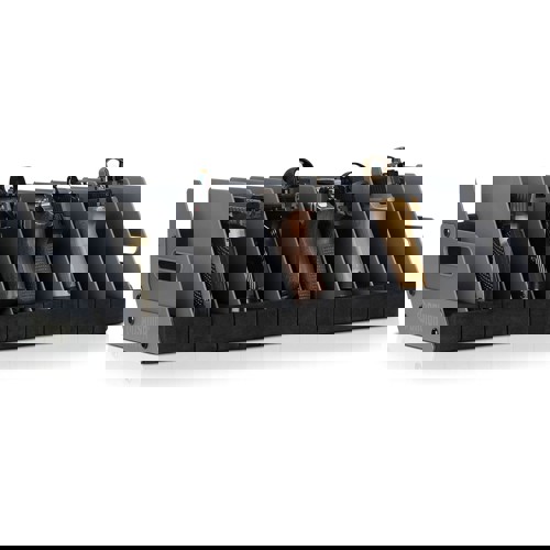 SAVIOR EQUIPMENT 12 Pistol Revolver Storage Gun Rack SW Gray | KYGUNCO