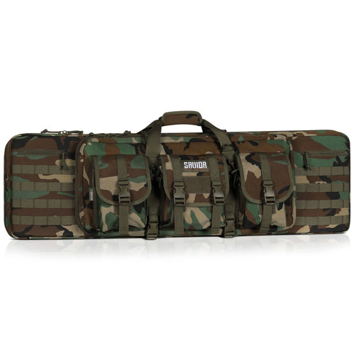 SAVIOR EQUIPMENT American Classic Double Rifle Bag 42ʺ M81 Woodland ...