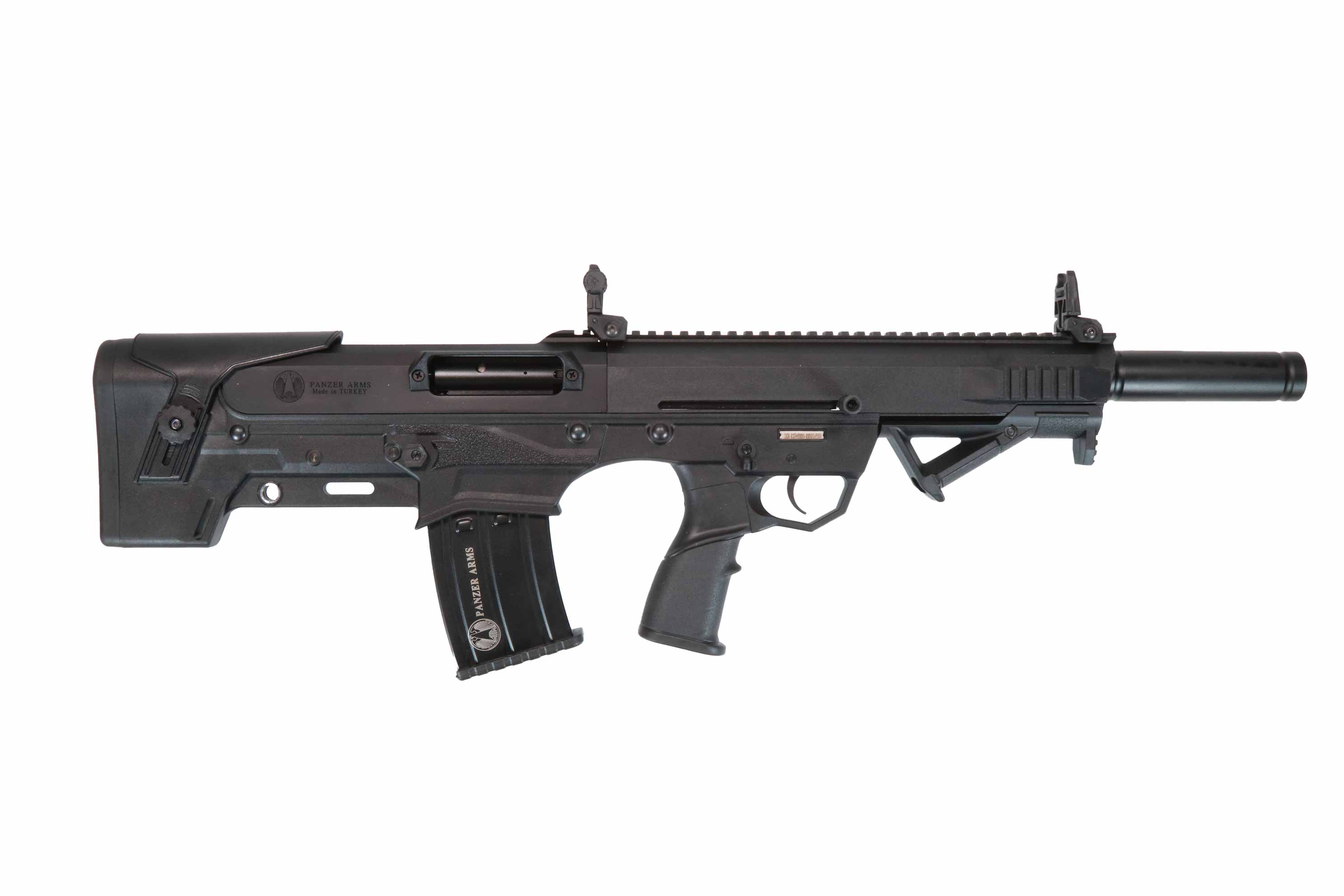 PANZER ARMS EGX500 12 Ga 3" 5rd 18.5" Bullpup Semi-Auto Shotgun - Black ...