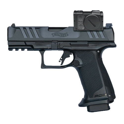WALTHER ARMS PDP F-Series 9mm 4ʺ 18rd - Black w/ Adjustable Rear Sight ...