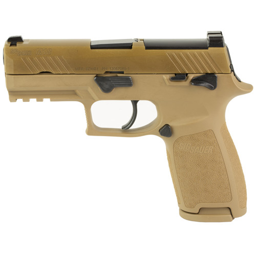 SIG SAUER M18 9mm 3.9ʺ 10rd - FDE w/ Night Sights | KYGUNCO