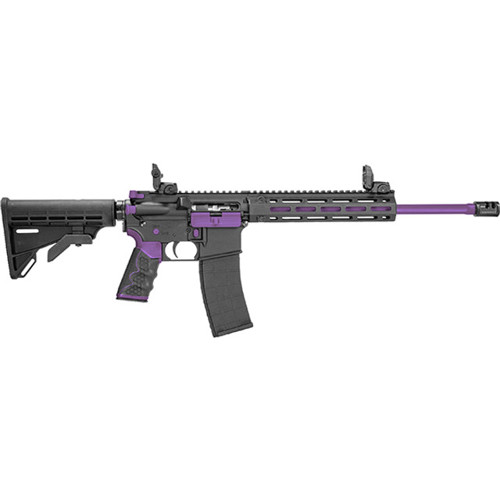 TIPPMANN ARMS M4-22 REDLINE 22 LR 16ʺ 25rd - Black & Purple | KYGUNCO